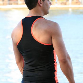 Muscle Top Singlet Two Colour – Aussie Togs