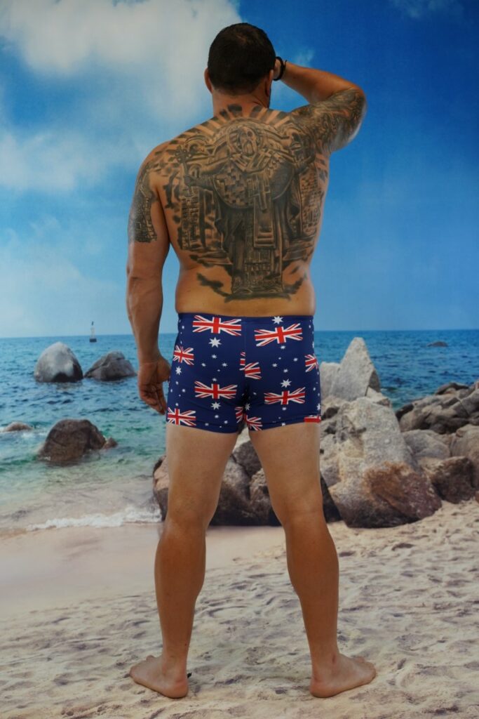 Aussie Flag Regular Trunks-OZ – Aussie Togs